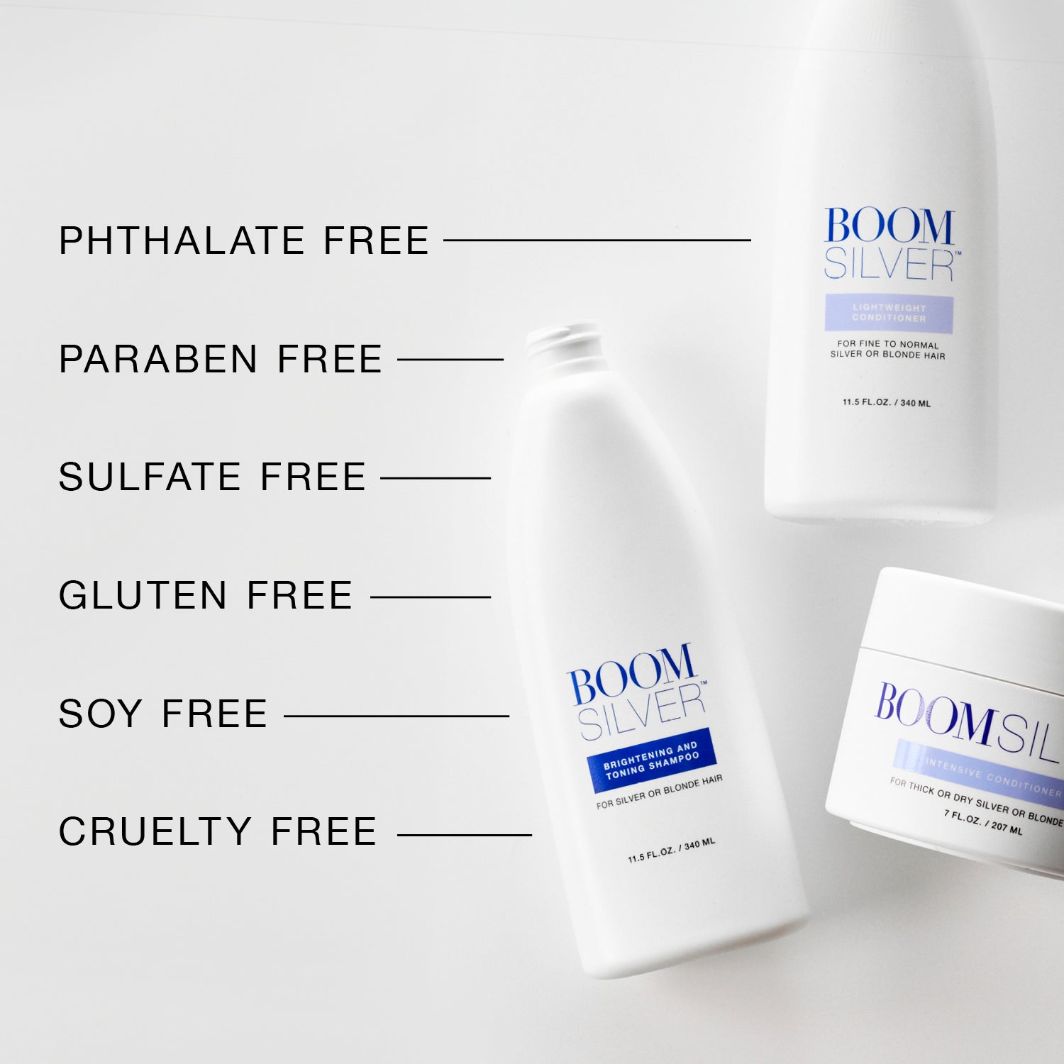Boom Silver ™ Lightweight Conditioner | BOOM! Beauty by Cindy Joseph