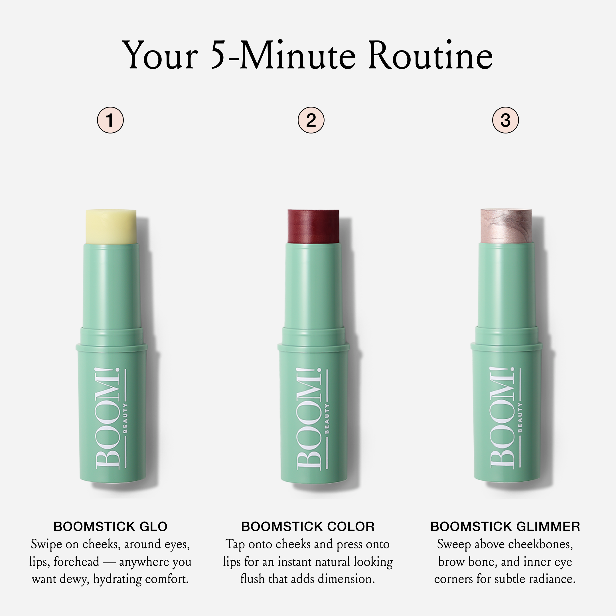Boomstick Trio® | BOOM! Beauty by Cindy Joseph