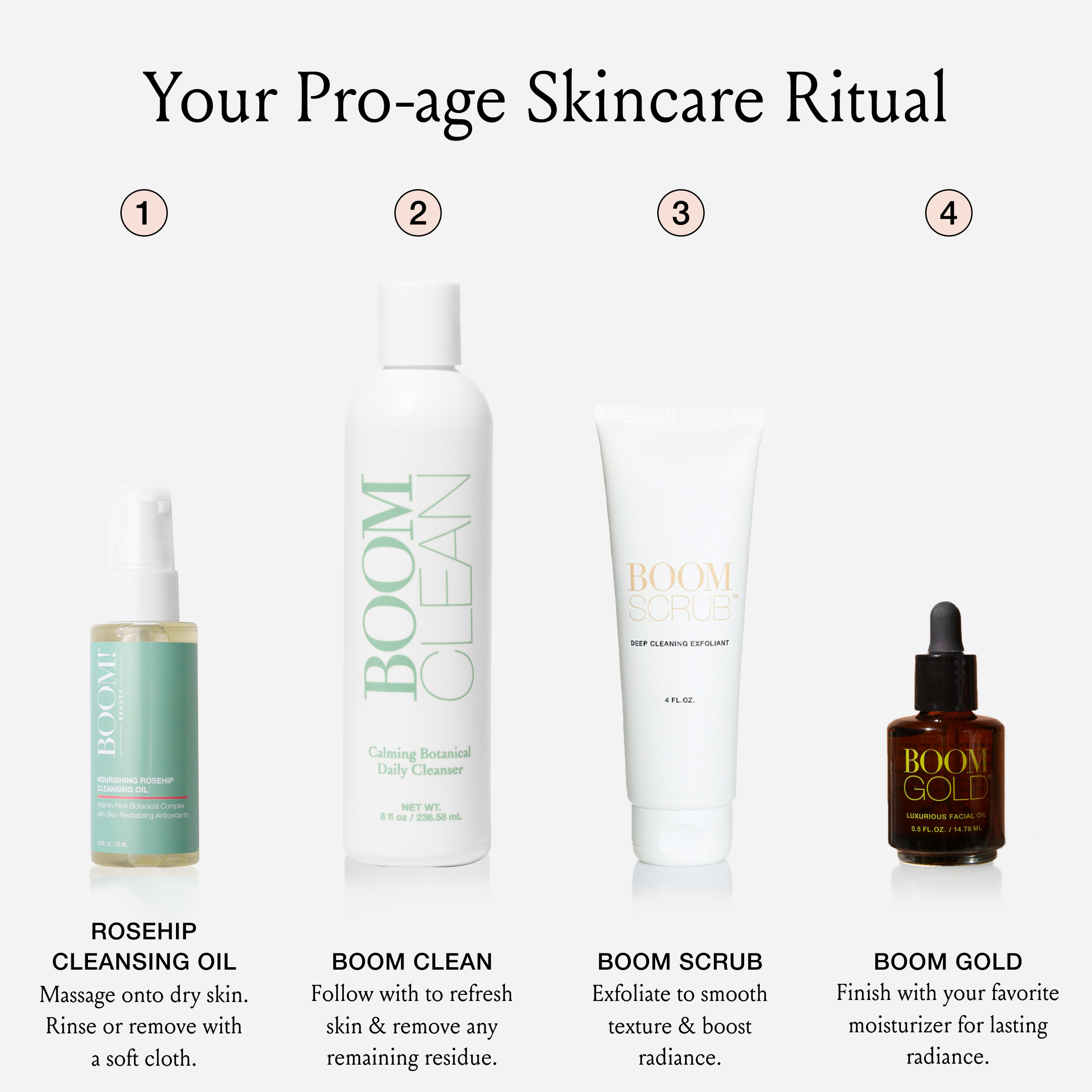 Nourishing Rosehip Cleansing Oil | BOOM! Beauty by Cindy Joseph