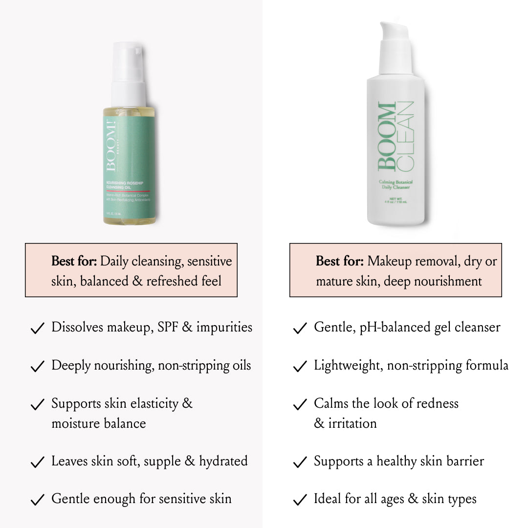 Nourishing Rosehip Cleansing Oil | BOOM! Beauty by Cindy Joseph